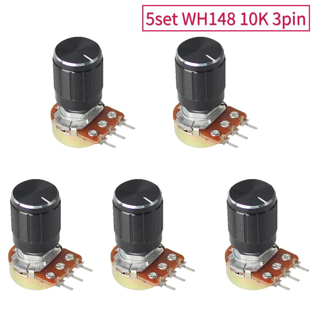 Набор потенциометров WH148 10K 5 шт