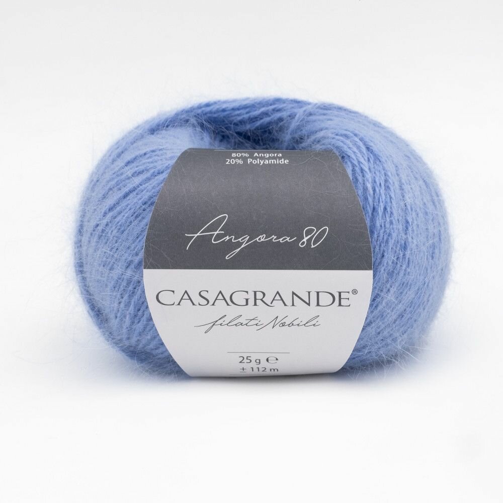 Пряжа для вязания Casagrande Angora 80 (035) 1 моток 25 г/112м