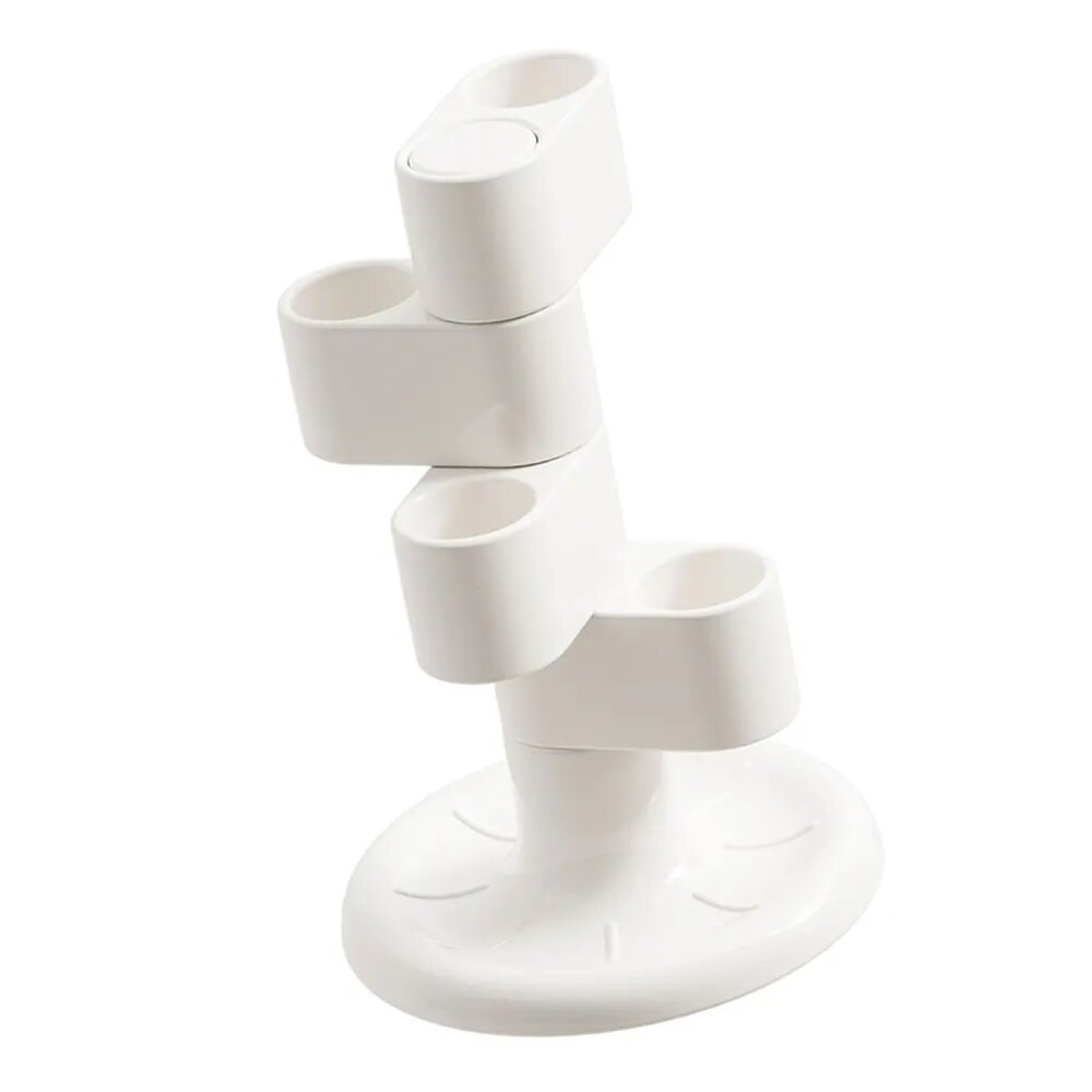 Вращающийся настольный аксессуар с 4 секциями для ручек плавное вращение дома и офиса