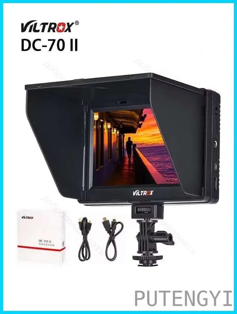 VILTROX DC-70II 7-дюймовый 4K HD полевой накамерный монитор для Canon Nikon Sony DSLR