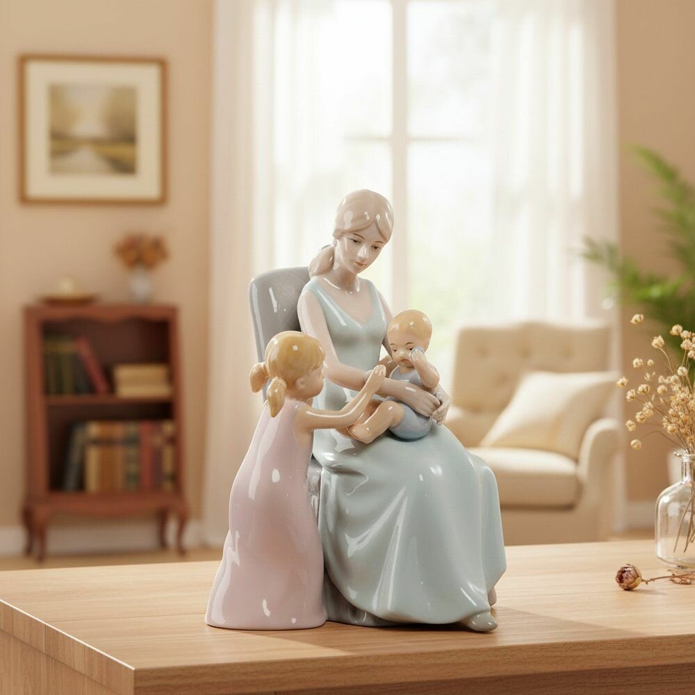 Музыкальная статуэтка Мама и дети