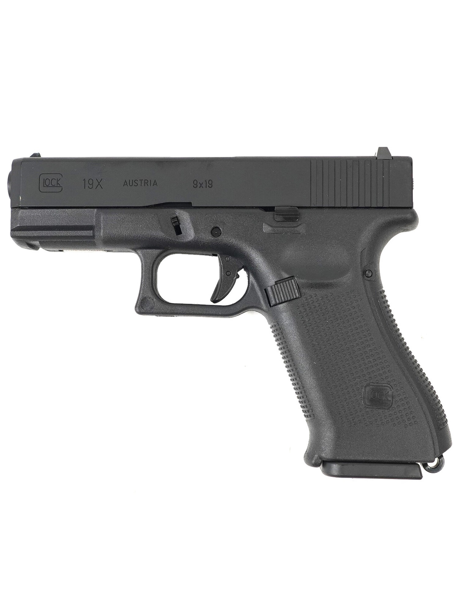Страйкбольный пистолет East Crane Glock 19X Gen.5 GBB Black (EC-1302-BK)