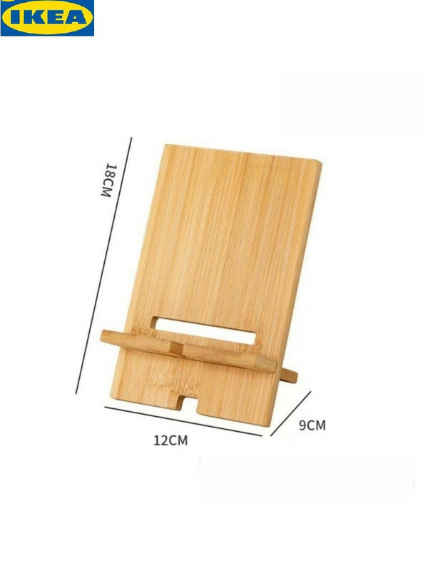 Подставка для телефона на стол деревянная для планшета ikea