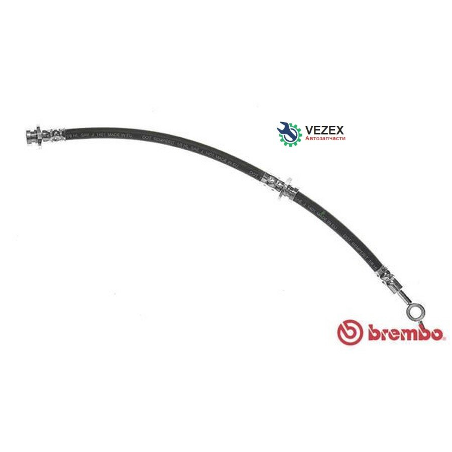 BREMBO T56148 Шланг тормозной, передний правый