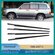 Уплотнитель автомобильный для LEXUS LX470 (1998-2007) черный матовый, комплект 4...