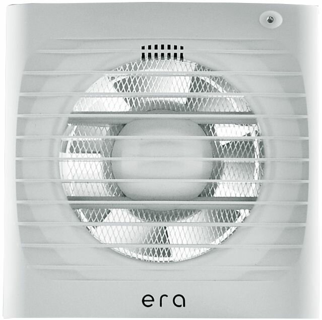 Вентилятор вытяжной ERA ERA 4, 100 мм, антимоскитная сетка, 97 м3/ч, 150х150 мм