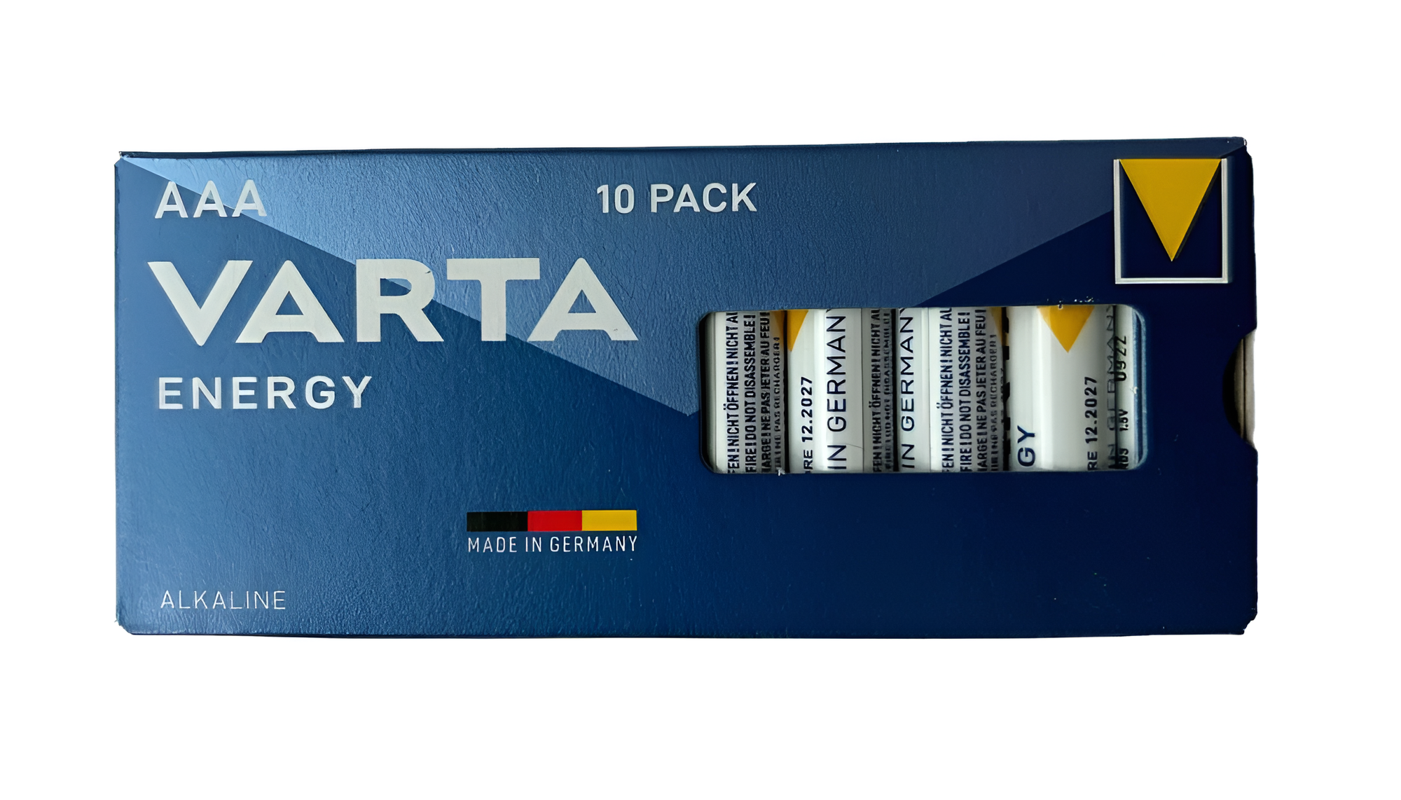 Батарейка Varta Energy AAA/LR03 , ( 10 ) шт. в блистере, 04103229410
