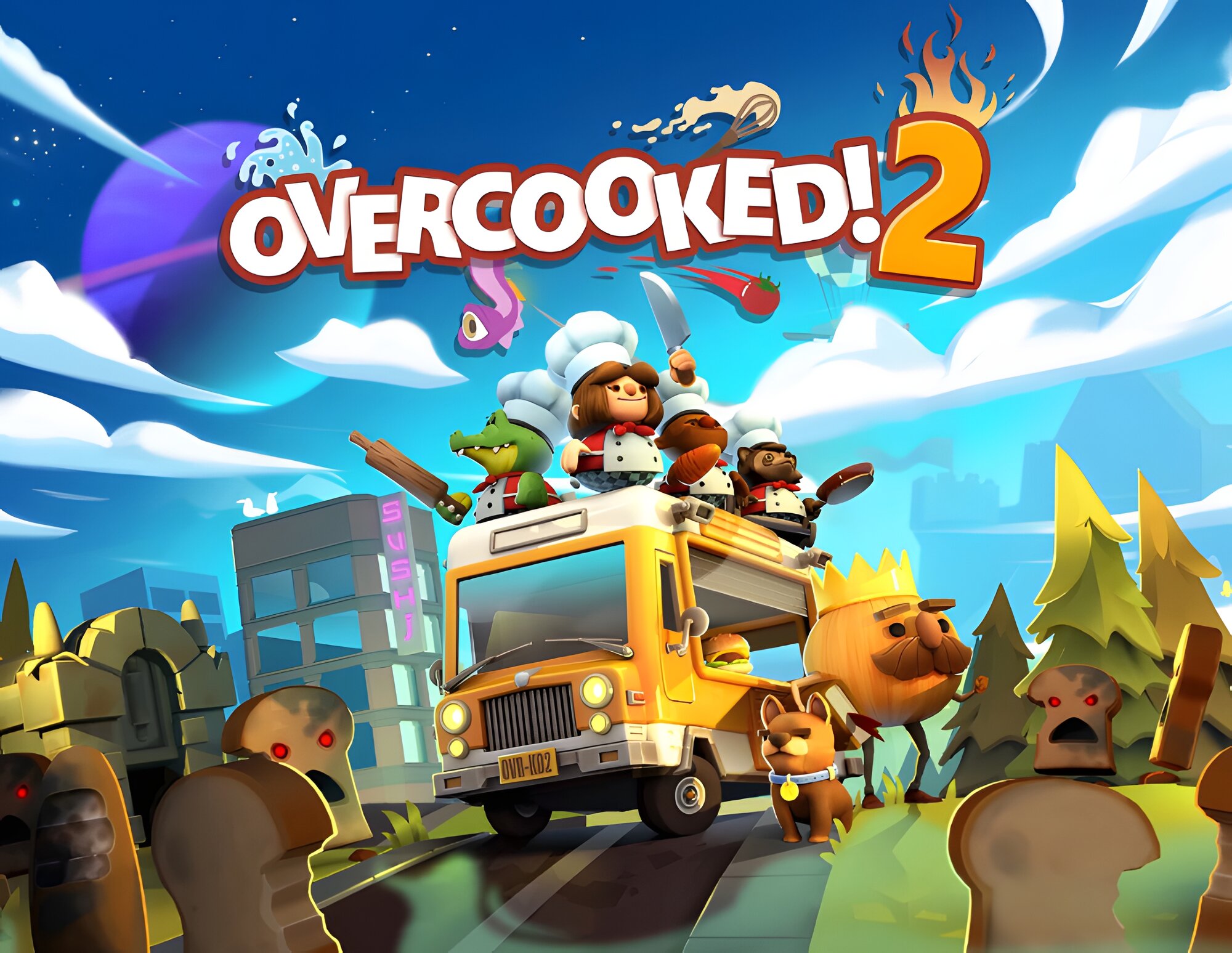 Overcooked! 2 - Too Many Cooks DLC, Team 17 Software, цифровая версия, Steam (Для платформы PC)
