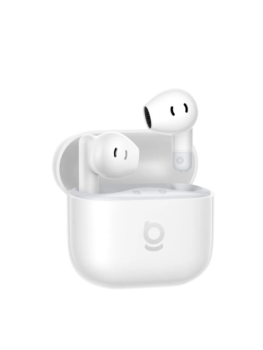 Беспроводные наушники OS Baseus Bass BS2 Lite True Wireless Earbuds Moon White(A0010A03)
