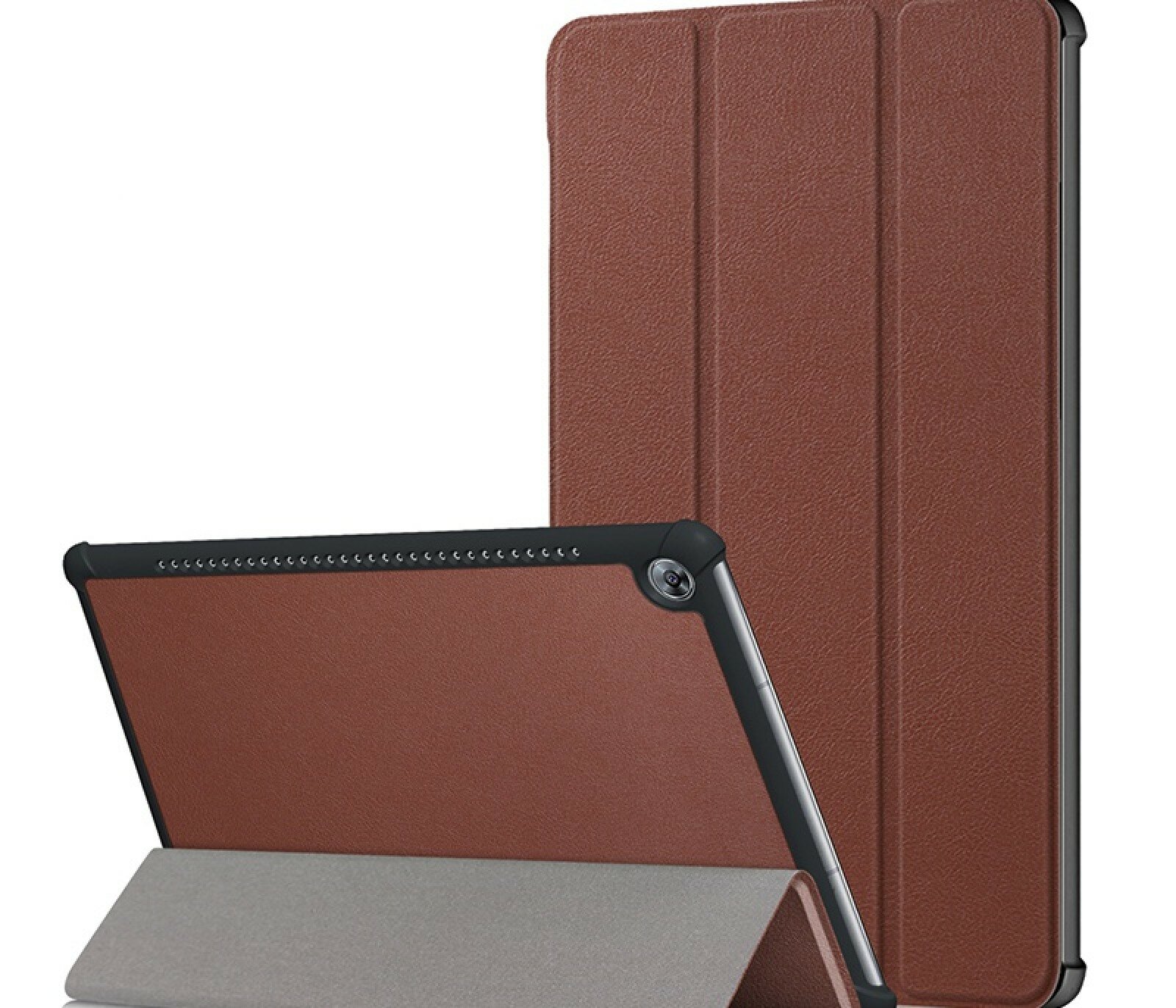 Чехол-обложка MyPads для Huawei MediaPad M5 10.8 и 10.8 Pro с трансформацией в подставку из кожаного материала
