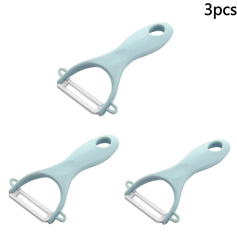 Керамическая Овощечистка С Ручкой, Скандинавский Дизайн, Из Полипропилена, Для Нарезки Фруктов И Овощей, Для Картофеля И Моркови