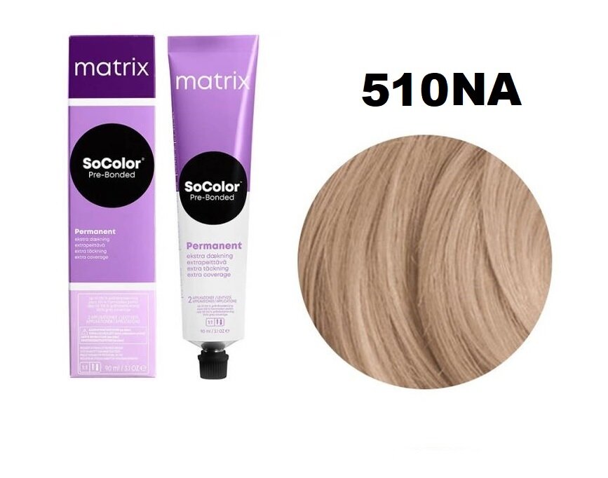 Matrix краска Socolor Pre-Bonded 510NA очень-очень светлый блондин натуральный пепельный 90 мл Матрикс