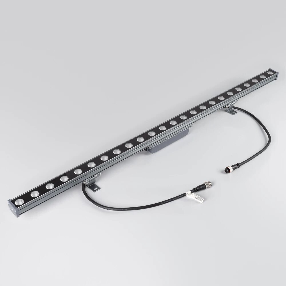 Линейный прожектор AR-LINE-1000-24W Warm3000 (GR, 30 deg, 230V) (Arlight, IP65 Металл, 3 года) 024303(1)