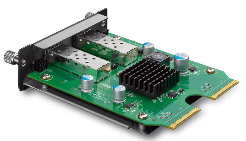 Коммутатор TP-LINK 2 слота SFP+, для высокоскоростных оптических соединений, компактный форм-фактор (TX432)