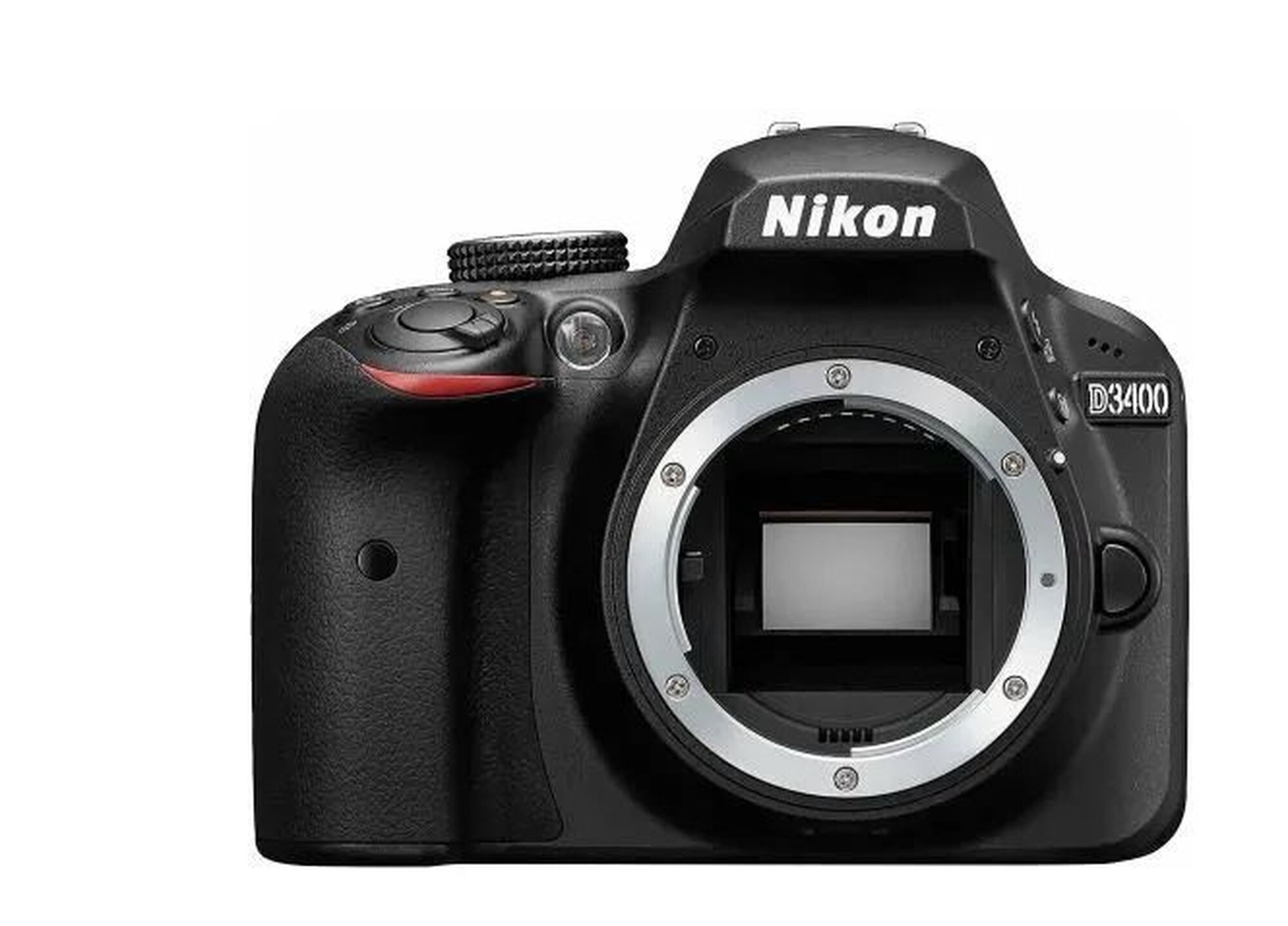 Фотоаппарат Nikon D3400 BODY, 24 МП, Full HD, 11 точек автофокуса