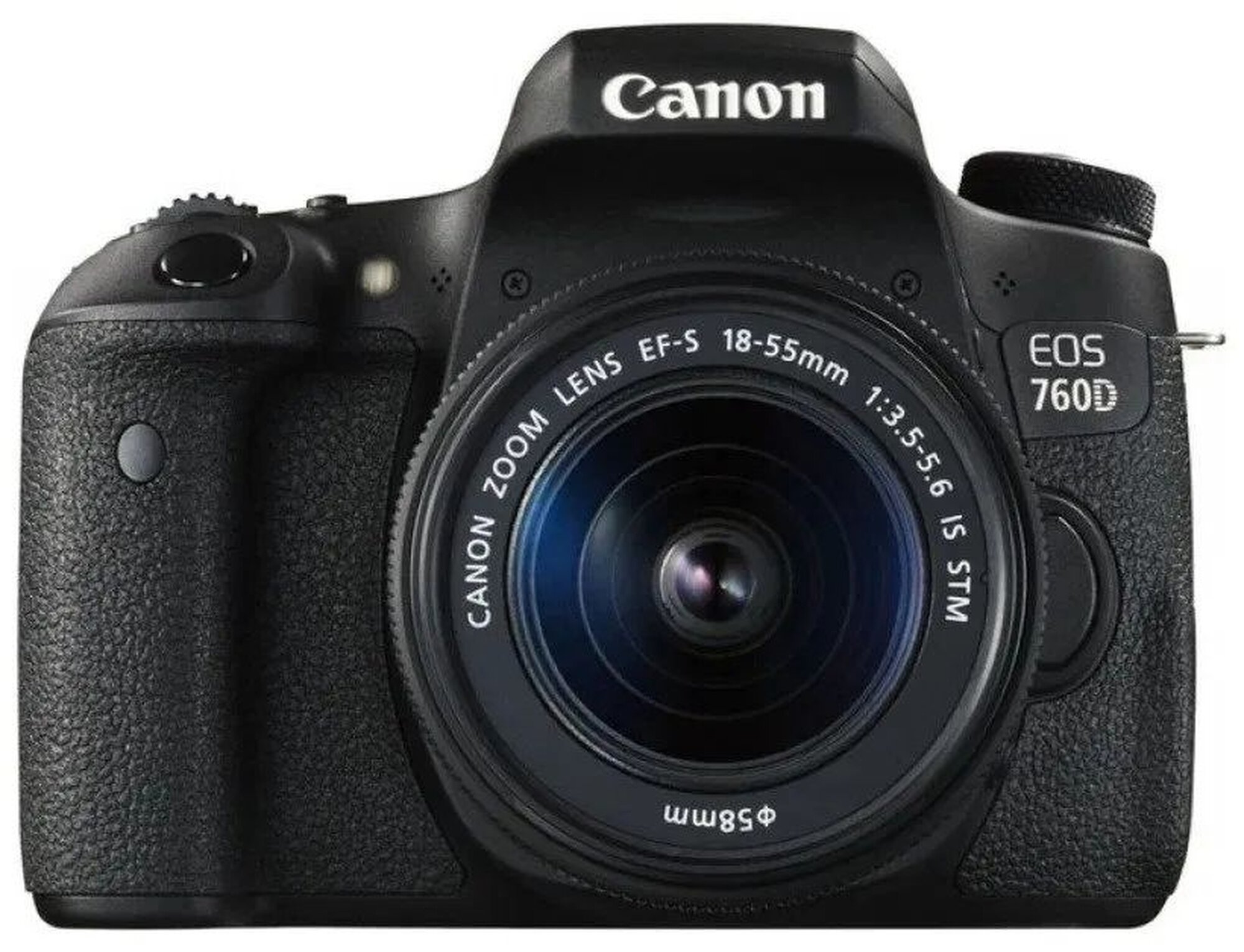 Фотоаппарат Canon EOS 760D Kit, с объективом 18-55mm STM, матрица APS-C, 24 МП, Full HD видео