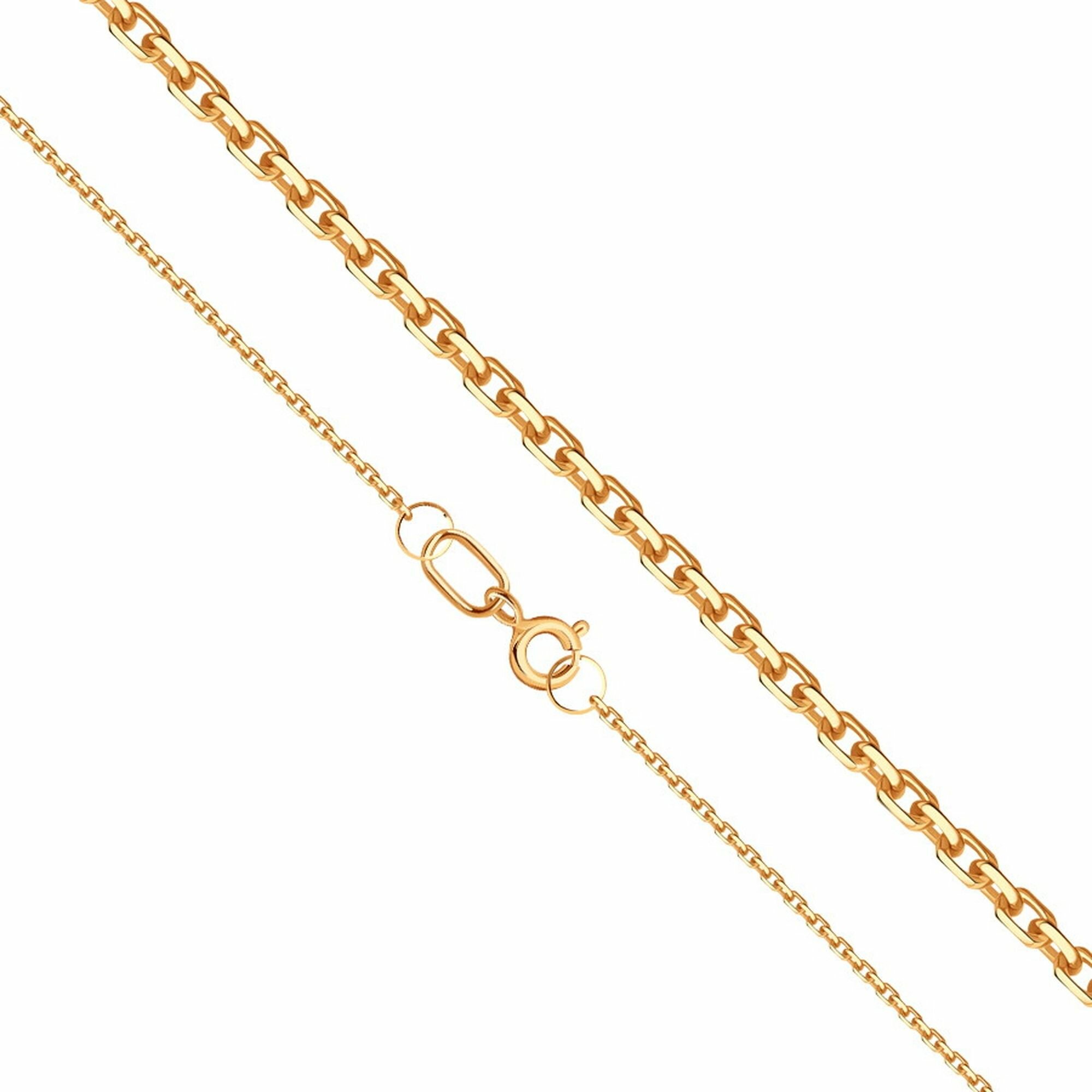 Цепь красное золото, 585 проба