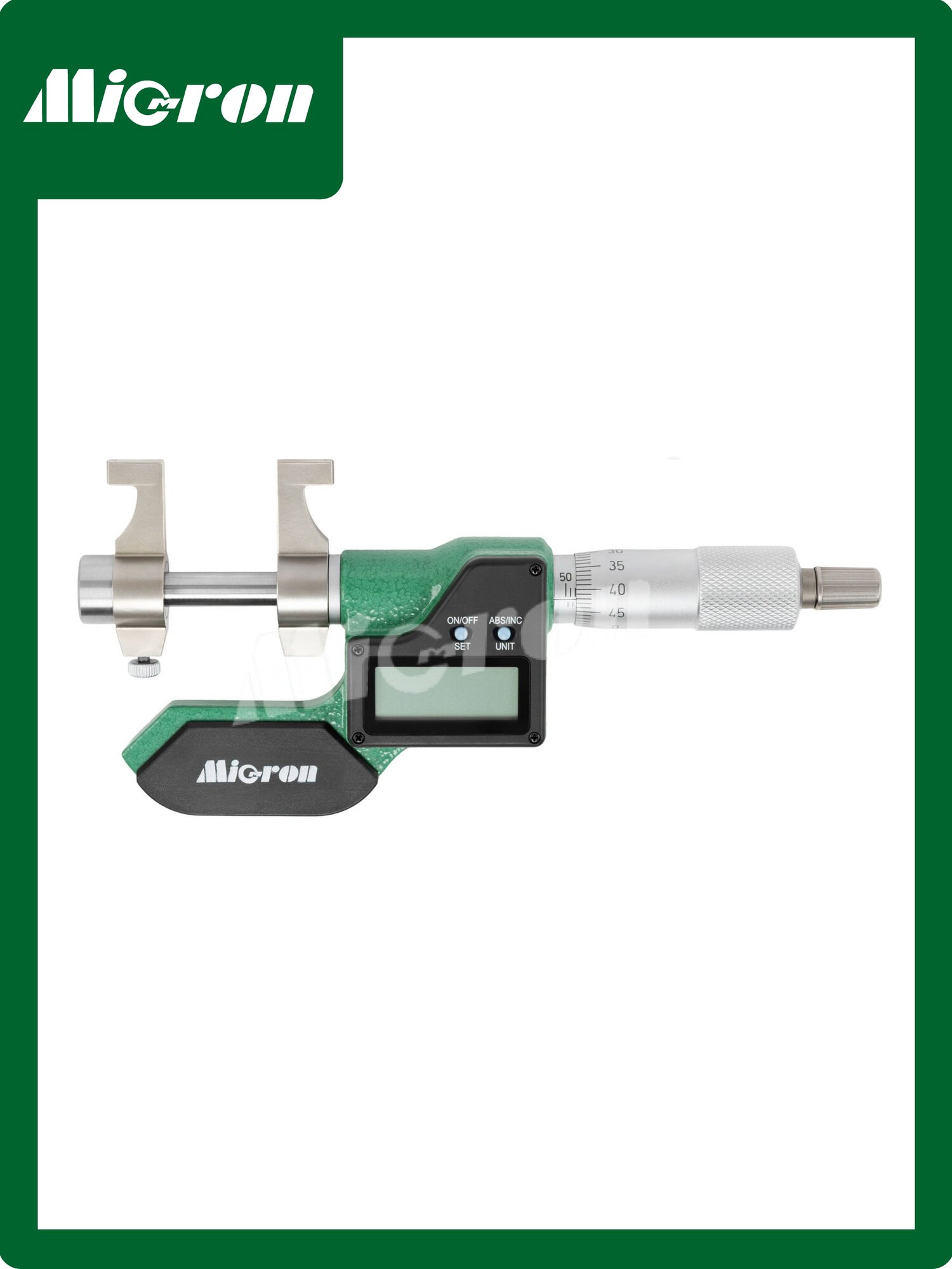 Нутромер микрометрический с боковыми губками Micron НМЦ-Б 25-50 0,001 цифровой (грси № 93960-24)