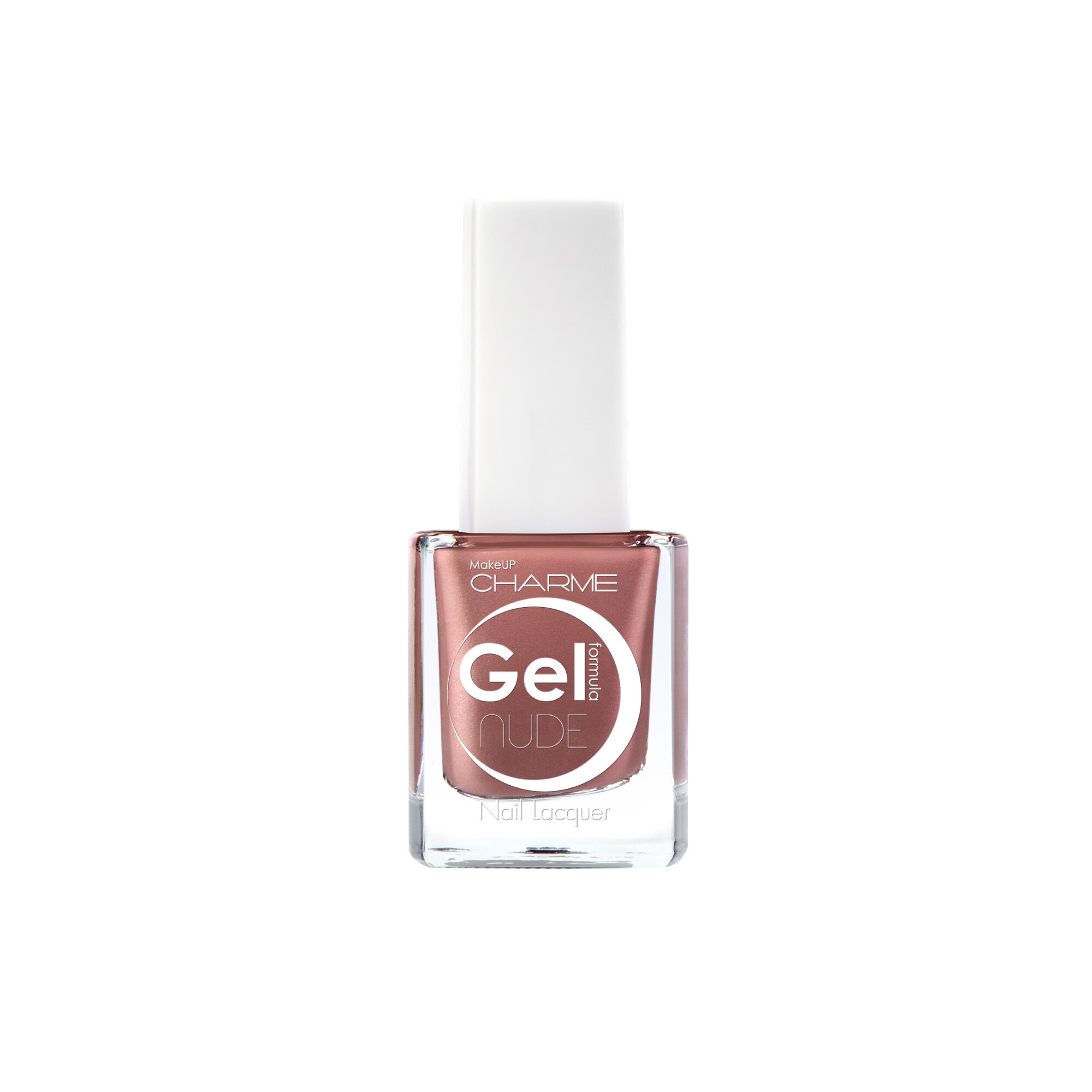 CHARME Лак для ногтей перламутровый 10 мл "Gel Nude" 204 Марсала