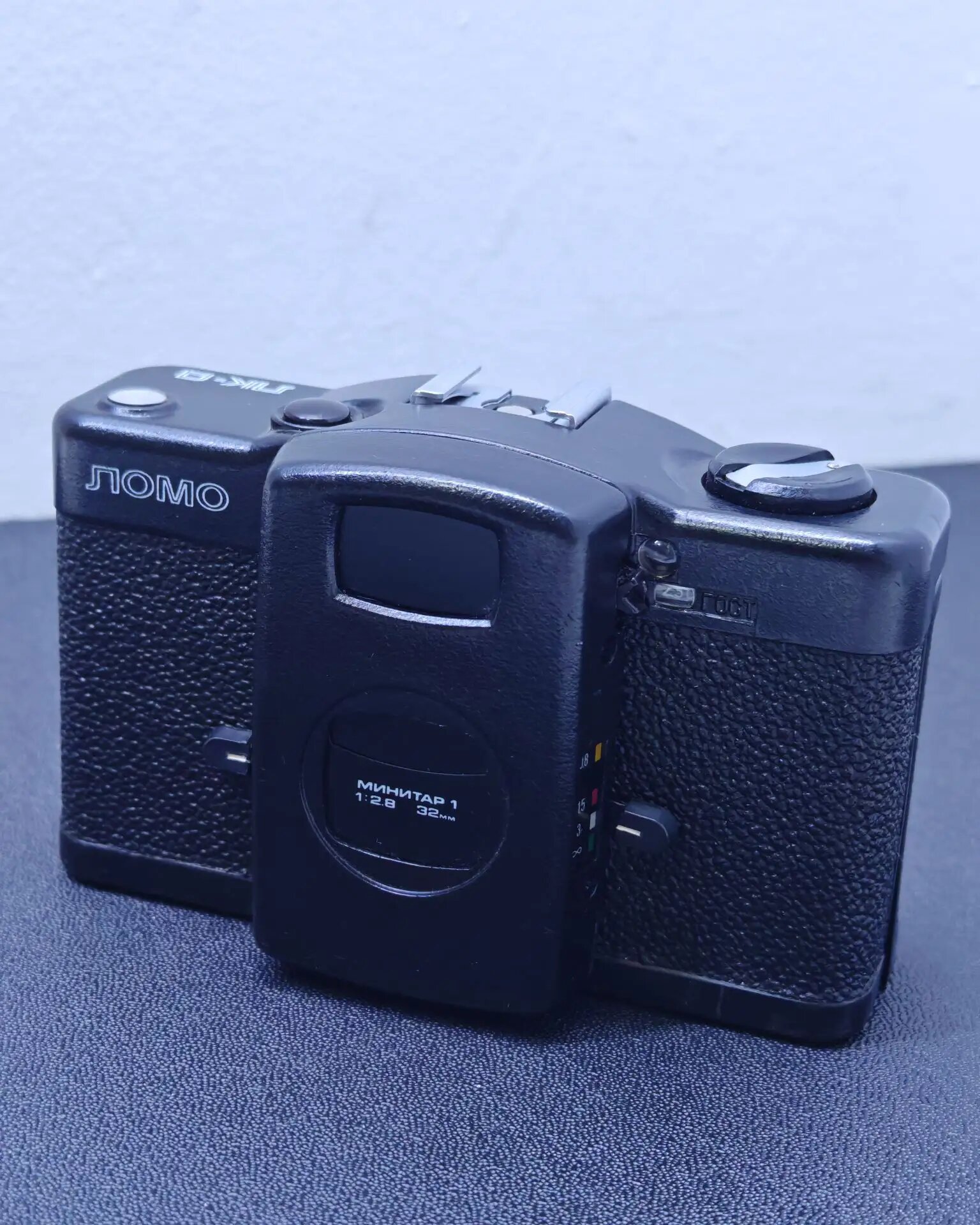 Фотоаппарат Lomo LC-A / Ломо ЛК-А, Минитар 1, 1:28, 32мм, уценка (Б/У)