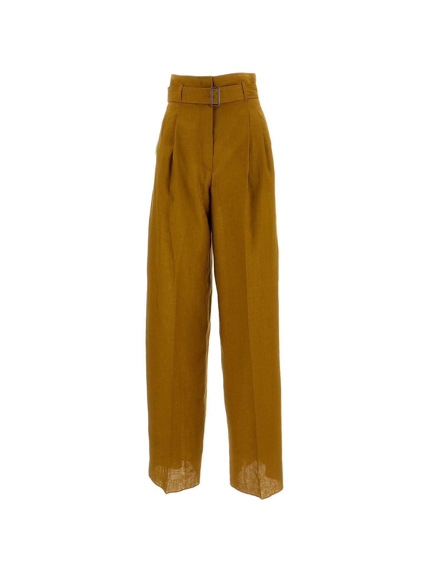Брюки Belted pleated trousers