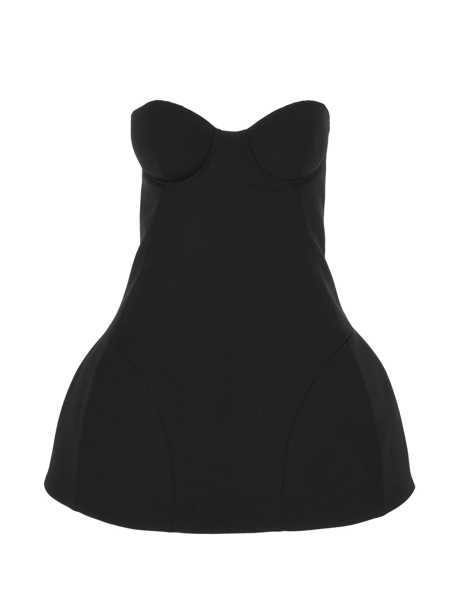 Платье Strapless mini dress