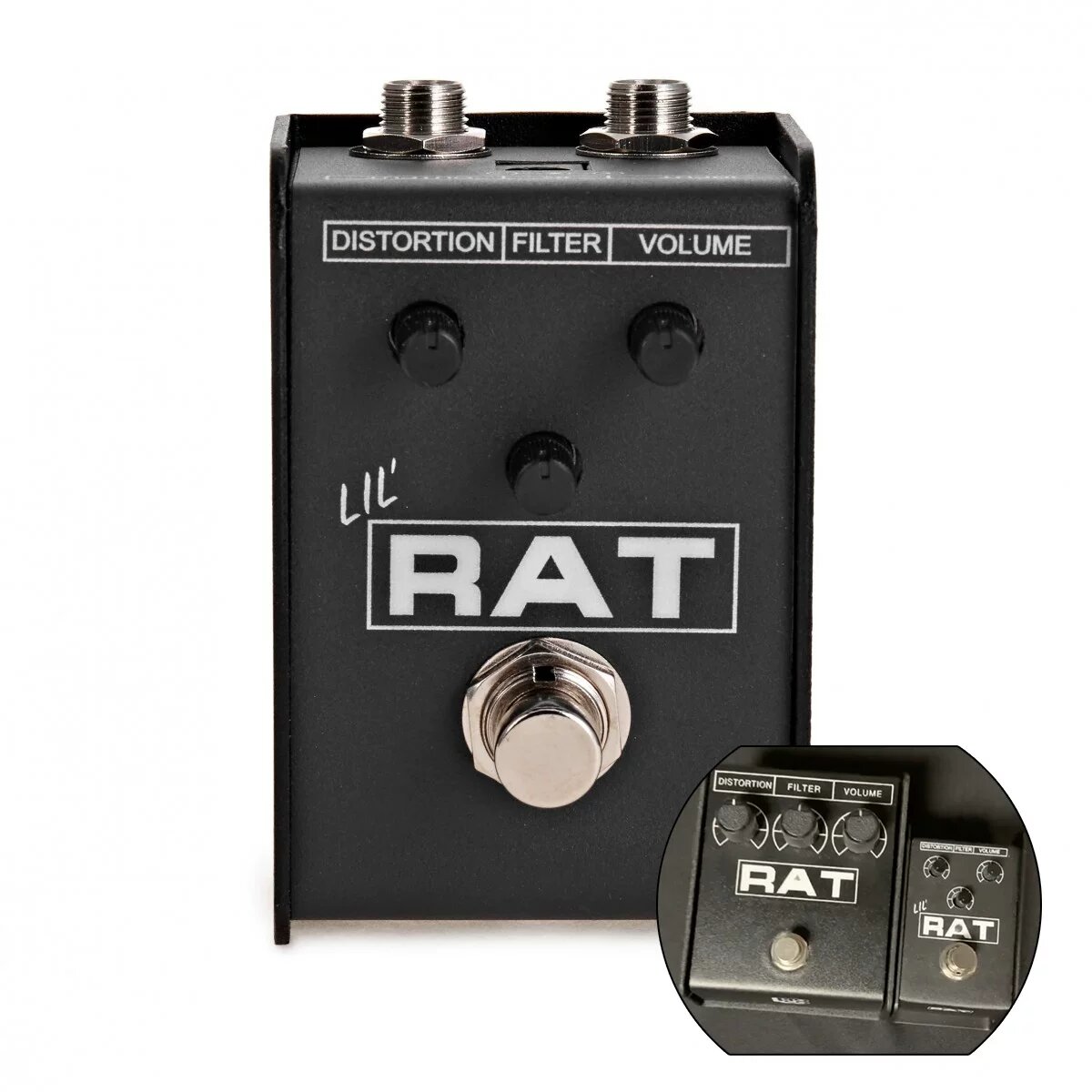 LiL RAT Mini Гитарный Эффект-Педаль 9V - Компактный Стампбокс для Гитаристов
