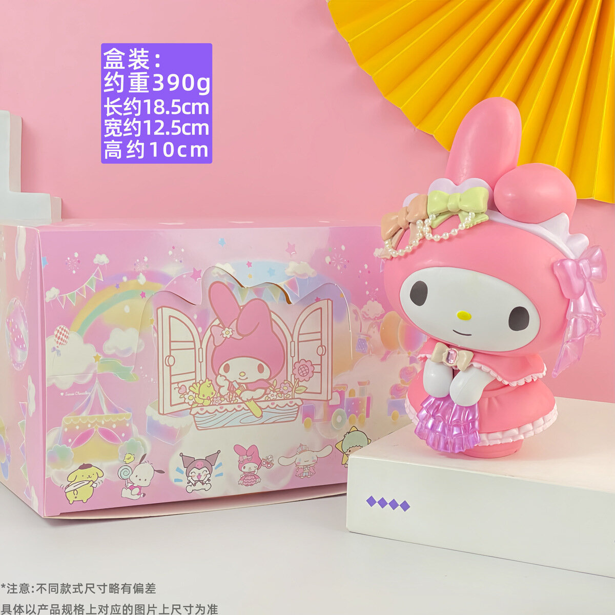 Коллекционные фигурки Sanrio, коробки-сюрпризы, My Melody, Chloe, Cinnamon, Pacha, игрушечные куклы, украшения для автоматов с клешнёй гашапон.