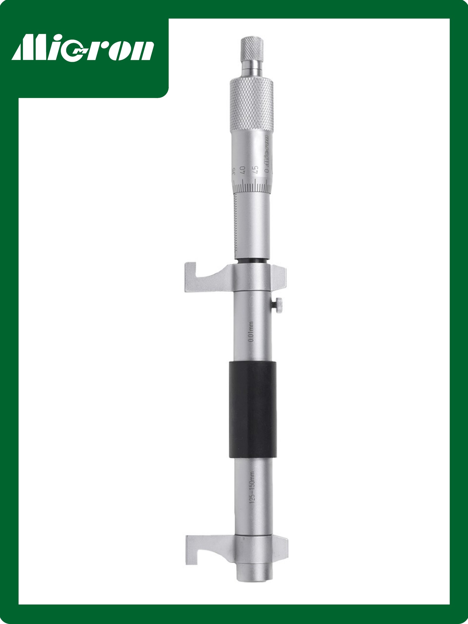 Нутромер микрометрический с боковыми губками Micron НМ-Б 125-150 0,01 (грси № 93960-24)