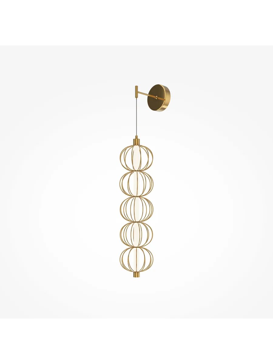 Светильник Maytoni Golden Cage MOD216WL-L10G3K, IP20, 17Вт, 1100лм, 3000K