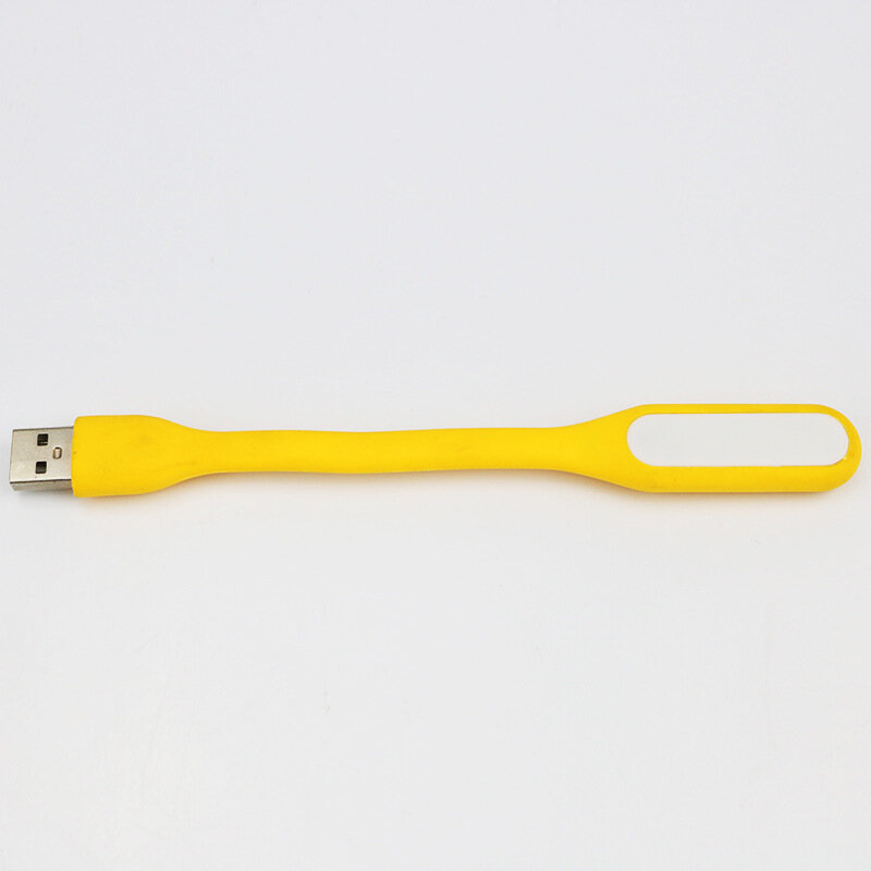 Портативный USB LED ночник с гибким дизайном, энергосберегающий, бережный для глаз желтый свет - без упаковки