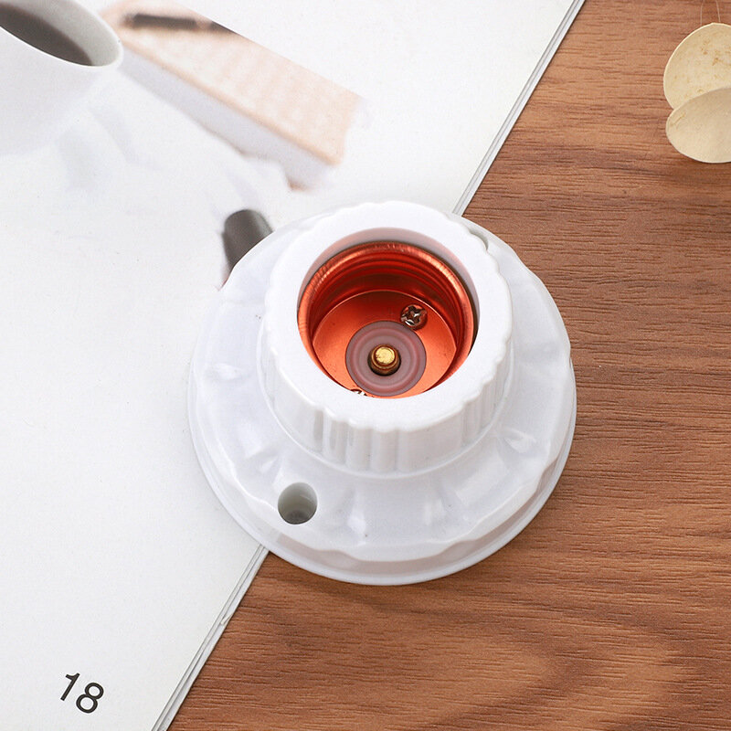 Инженерная круглая розетка для потолочного светильника E27, длина 70 см, материал из древесной стружки, подходит для