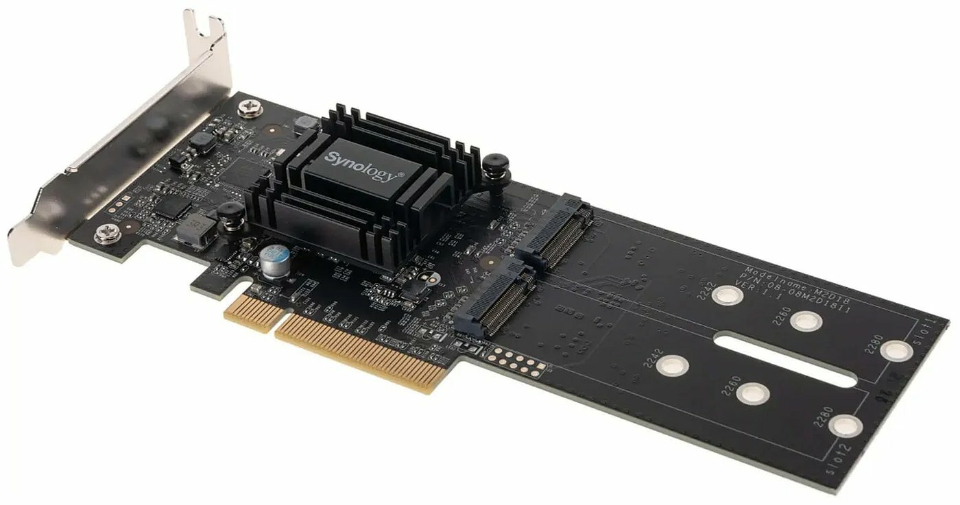 SSD адаптер Synology M.2 M2D18 — фото 1