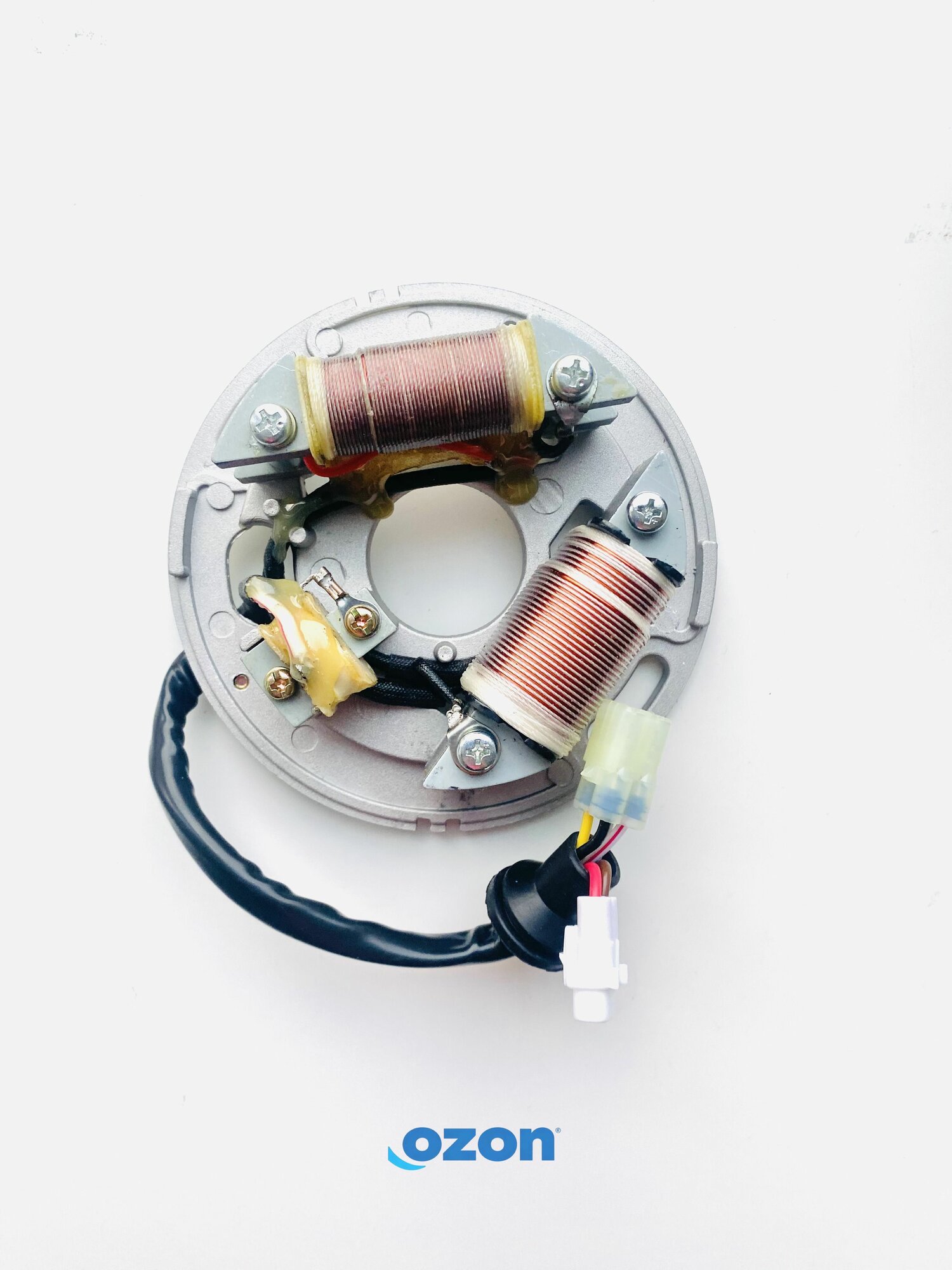 Статор генератора в сборе для Yamaha Viking 540 (VK 540) 1993-2016 — замена катушек освещения и зарядки