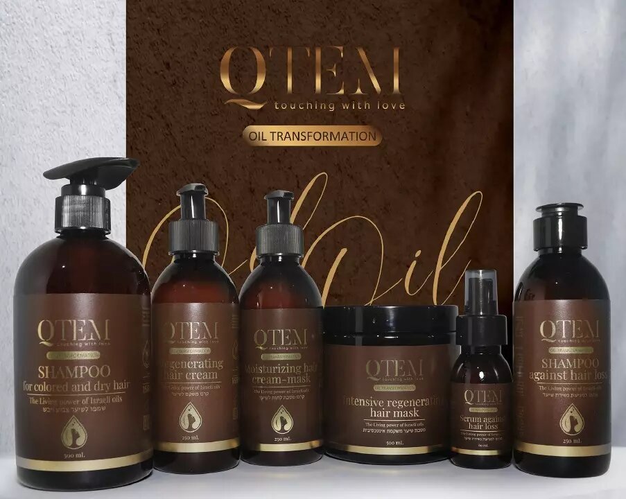 Qtem Oil Transformation Шампунь для окрашенных и сухих волос 500 мл