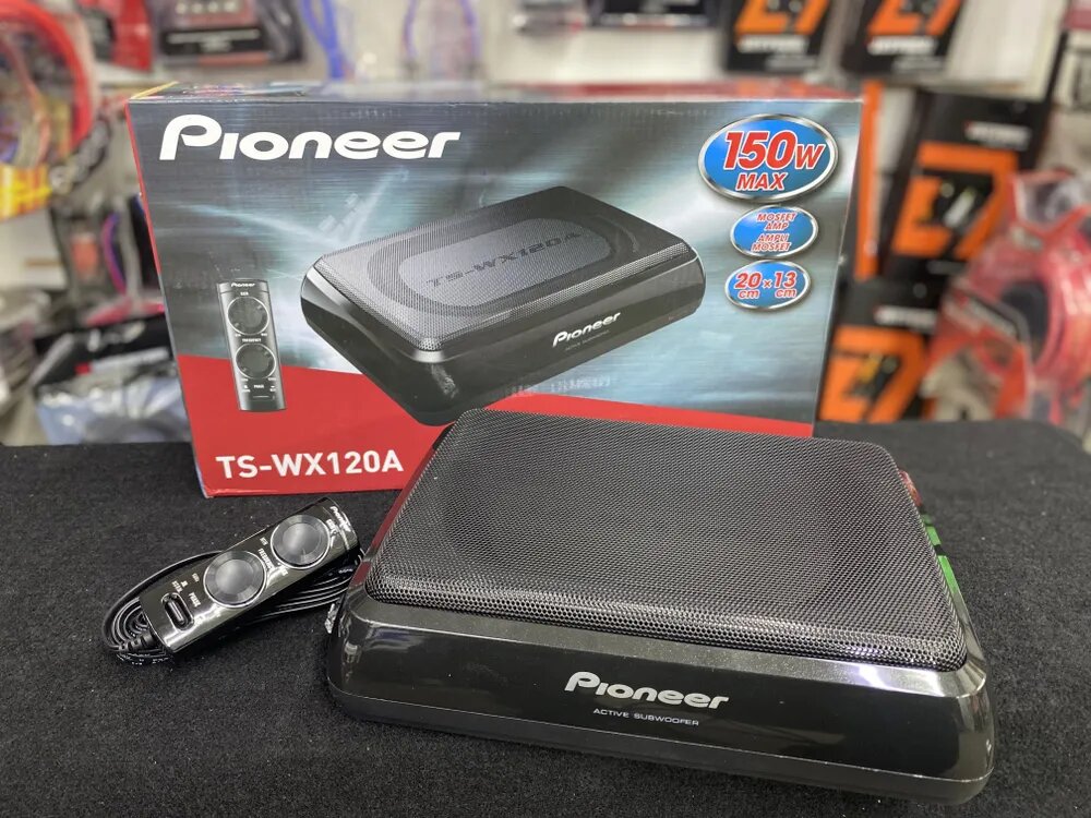 Сабвуфер автомобильный Pioneer Овал 13x18 см (5x7 дюйм.) 150 Вт Максимальная мощность