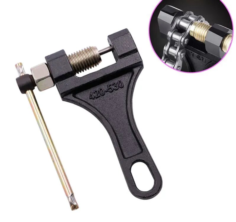 Инструмент для заклепки и расклепки цепи