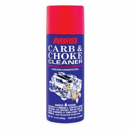 Очиститель карбюратора ABRO "Carb & choke cleaner" 283 г