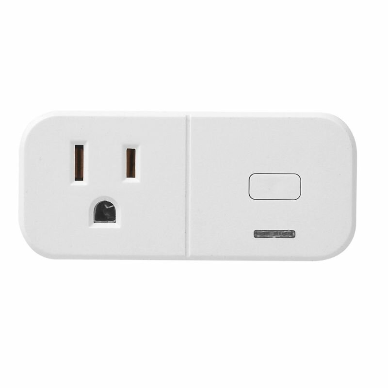 (1 шт.) Умная розетка Tuya WiFi, американский стандарт без измерителя