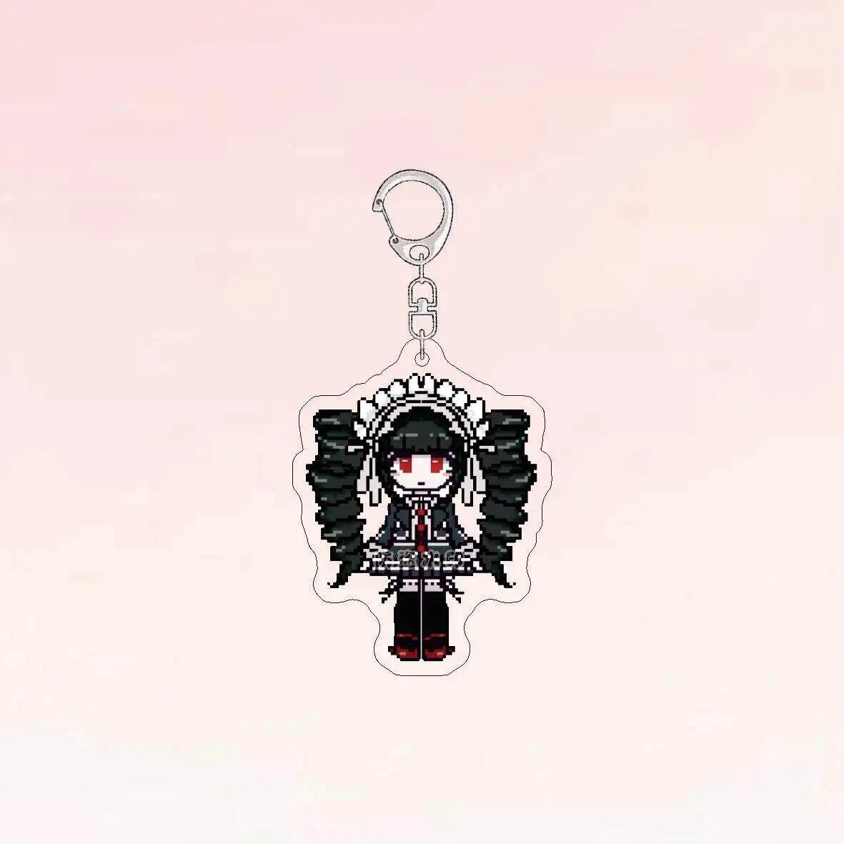 Брелок Danganronpa: Junko Enoshima, Черный, Цвет: 4