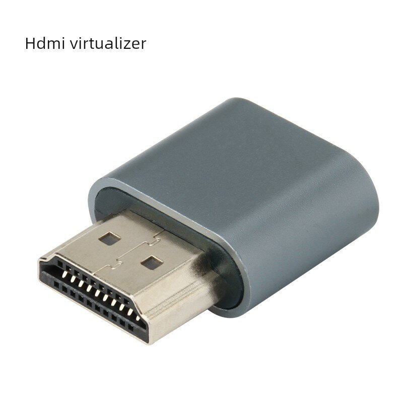 Виртуальный HDMI Монитор Адаптер для 4K Игры и Дистанционного Отображения, HDMI Интерфейс, Универсальная Совместимость