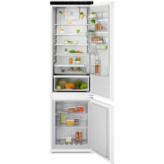 Electrolux ENT6MD19S3 Холодильник встраиваемый ELECTROLUX ENT6MD19S3 комбинированный No Frost (морозильная камера), эле