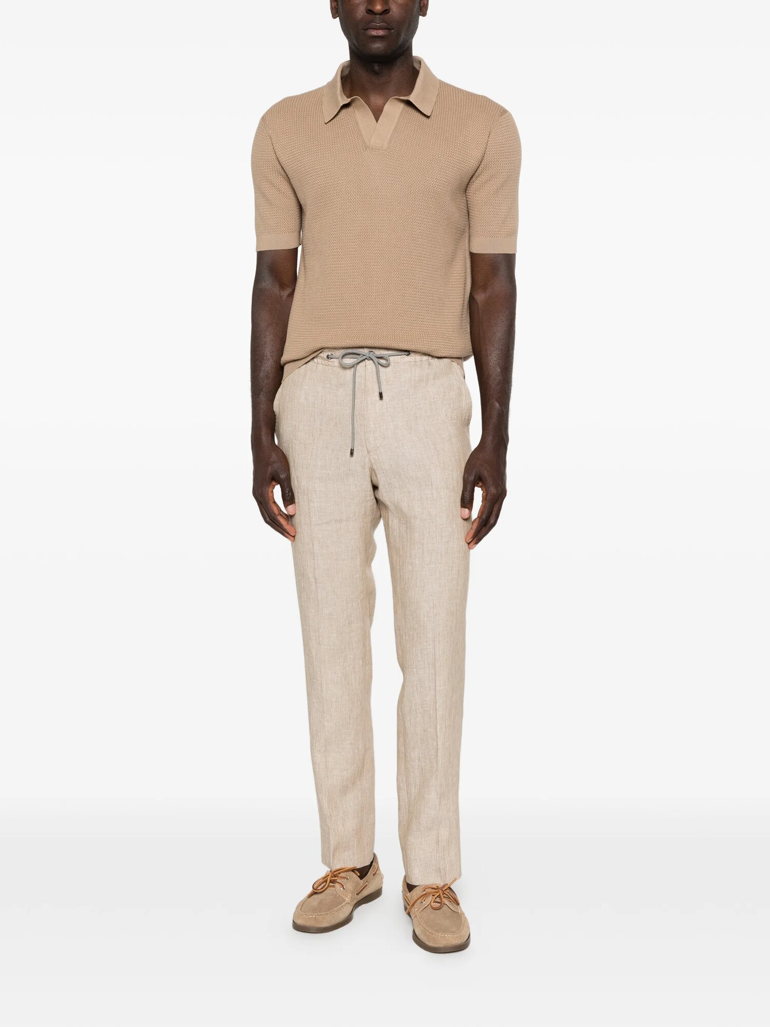 Брюки Corneliani Drawstring trousers, размер 52 — фото 1