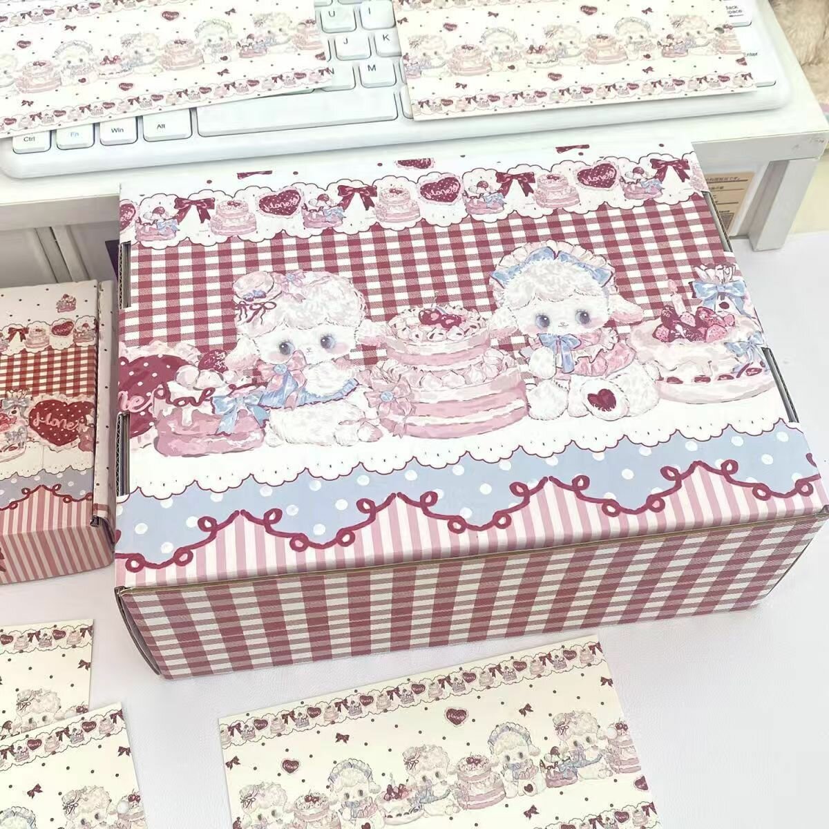 Полимерная глина, формированная лёгкая зефирная самозатвердевающая глина, 8 цветов, в подарочной коробке