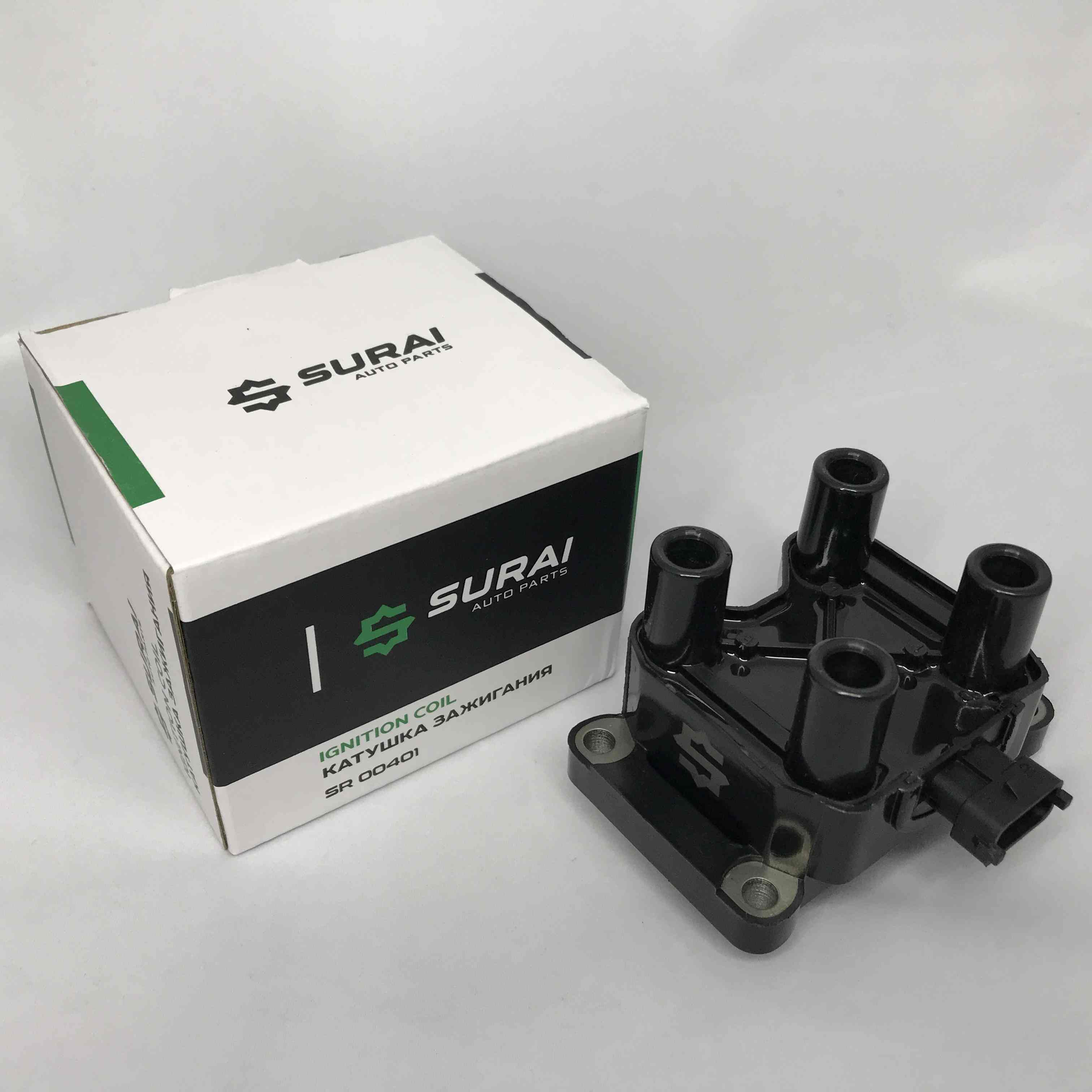 SURAI SR00401 катушка зажигания для а / м лада 2111 / 1118 / 2170 / datsun on-do(14-) / mi-do (14-) 8v