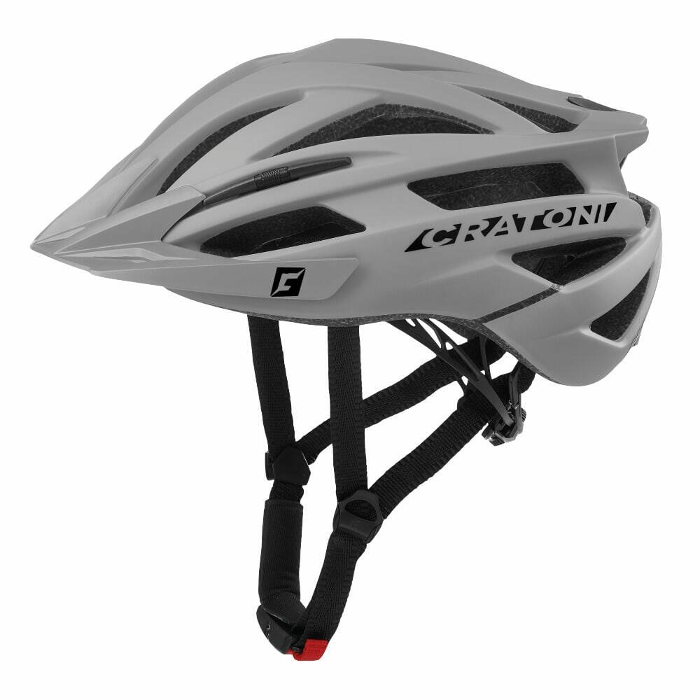 DECATHLON шлем защитный CRATONI MTB Agravic, серый матовый, 54-58 см
