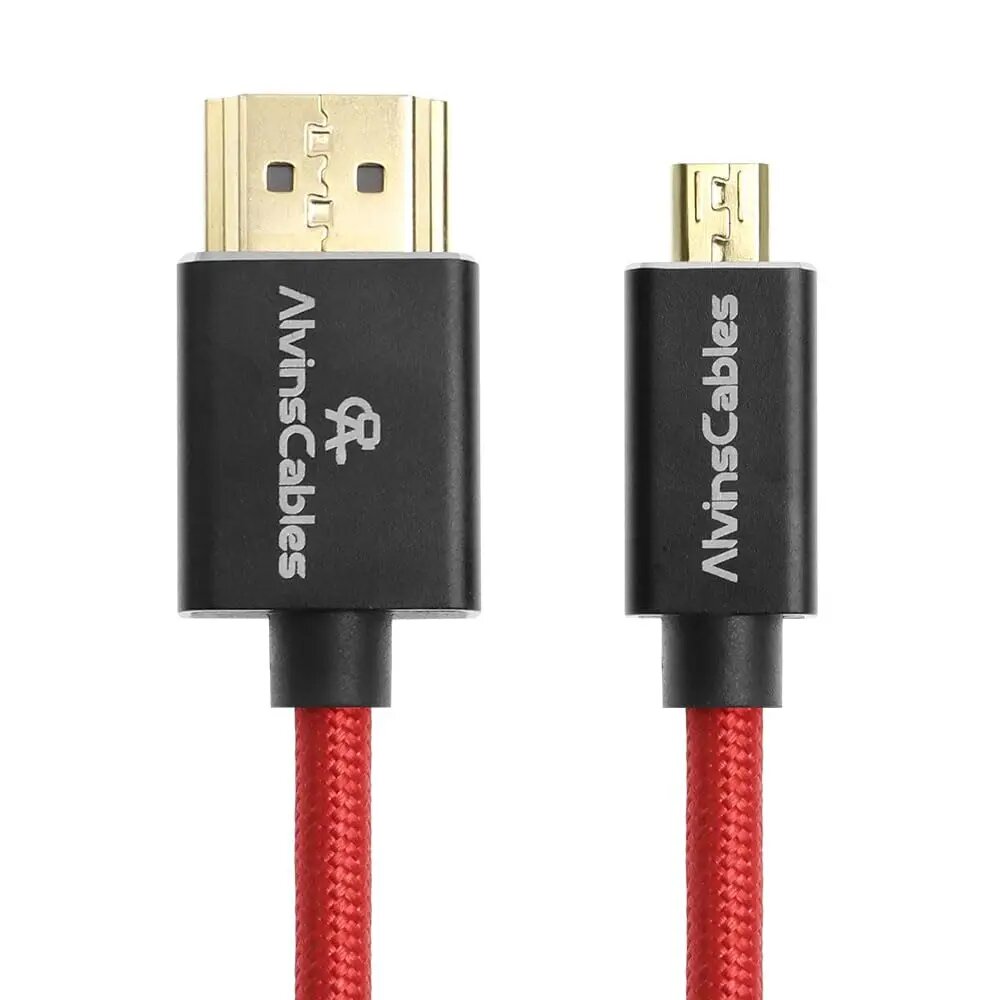 HDMI кабель 8K 2.1 Red Coiled