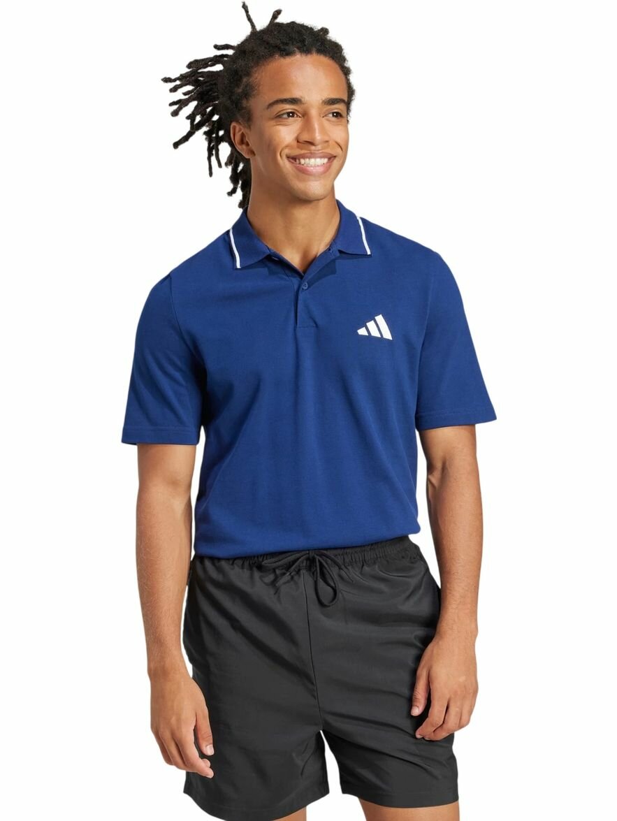 Поло спортивное Essentials Small Logo Pique Polo Shirt