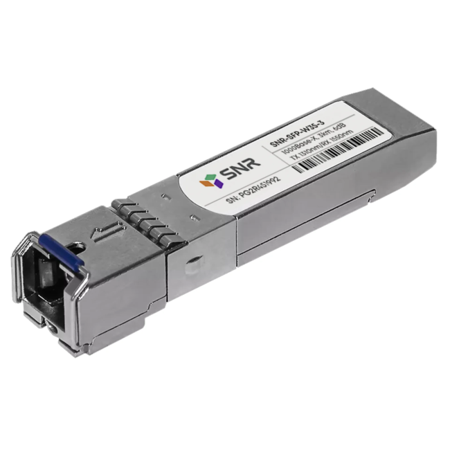 SNR SNR-SFP-W35-3-I Модуль/ Модуль SFP WDM, дальность до 3км (6dB), 1310нм, индустриальный