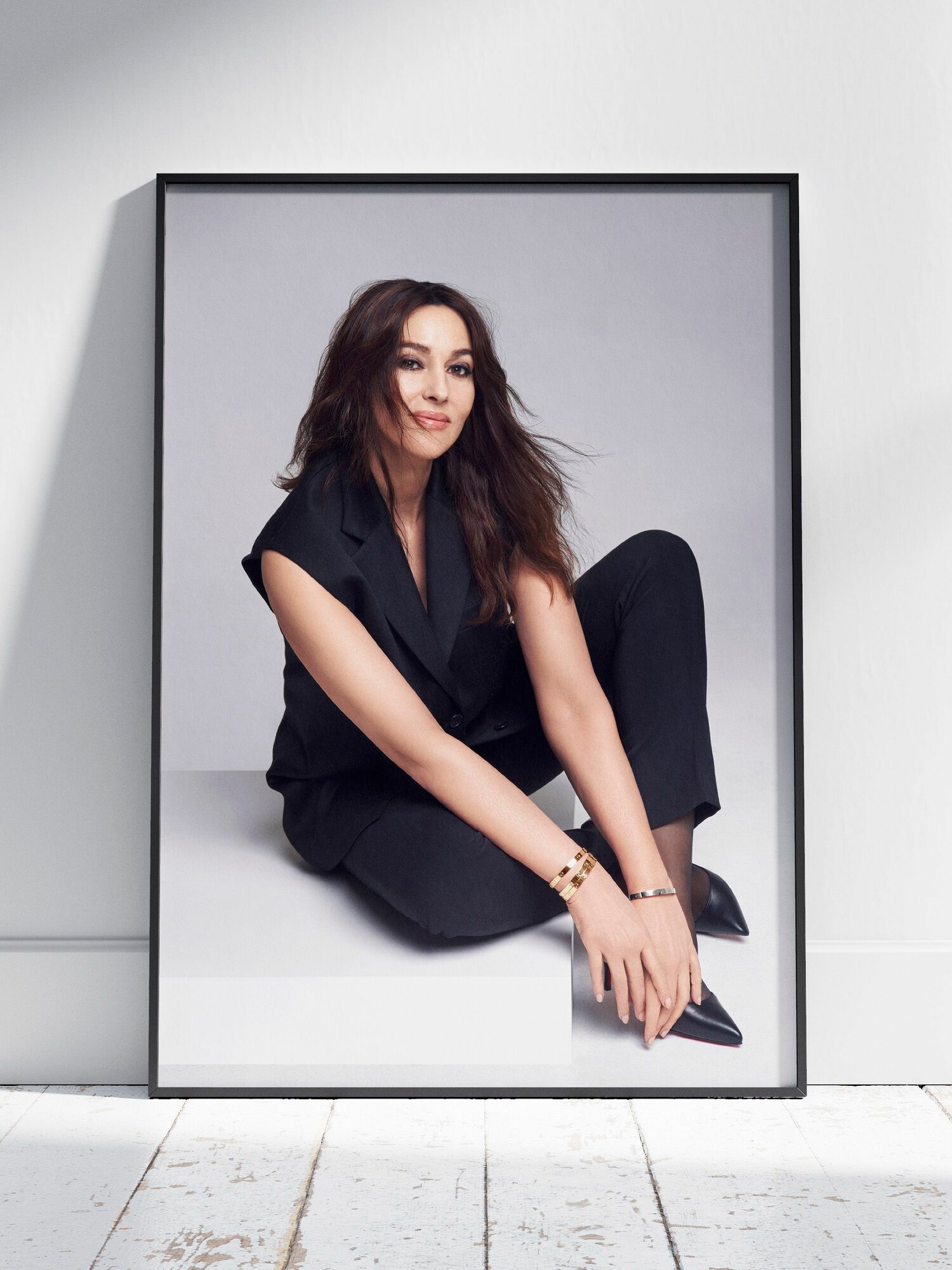 Плакат на стену для интерьера Моника Беллуччи (Monica Bellucci 6) - Постер по актеру фильма, кино, сериала формата A4 (21x30 см)